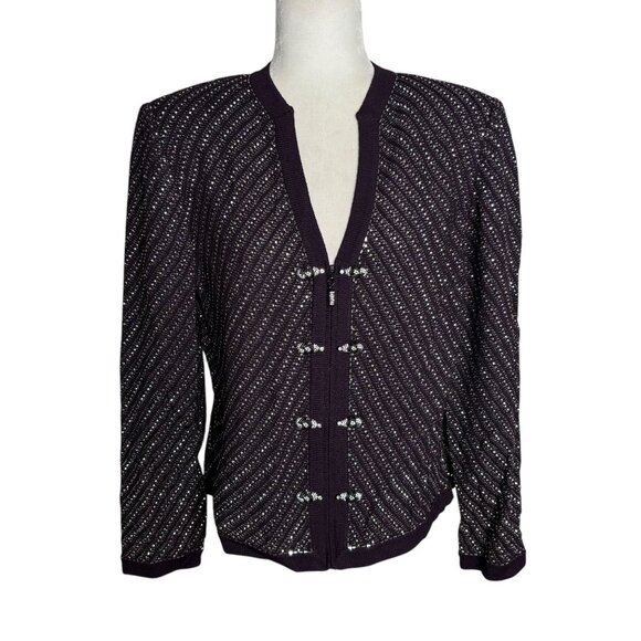 St. John Evening | Sweaters | Vintage St John Evening Cardigan Sweater ...